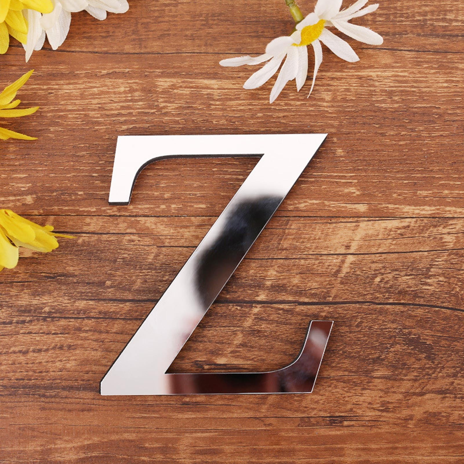 Family Wall Decor Letter Signs, 3D Acrylic Decorative Mirror Wall ...