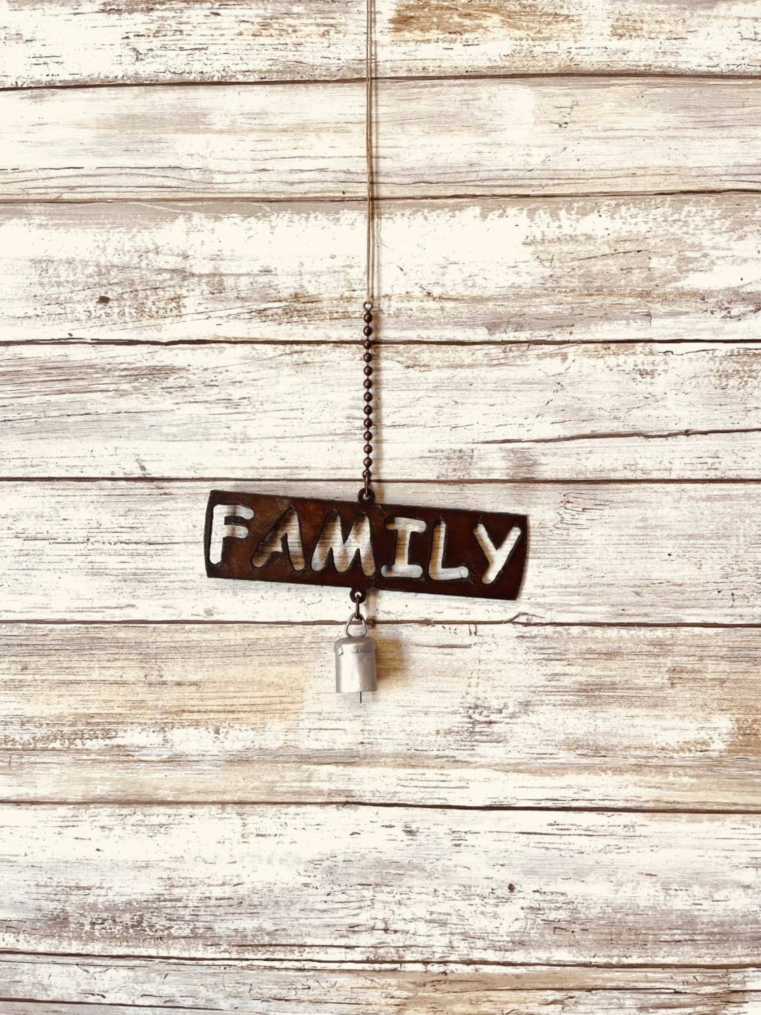 Family Word Bell Garden Chime - Walmart.com