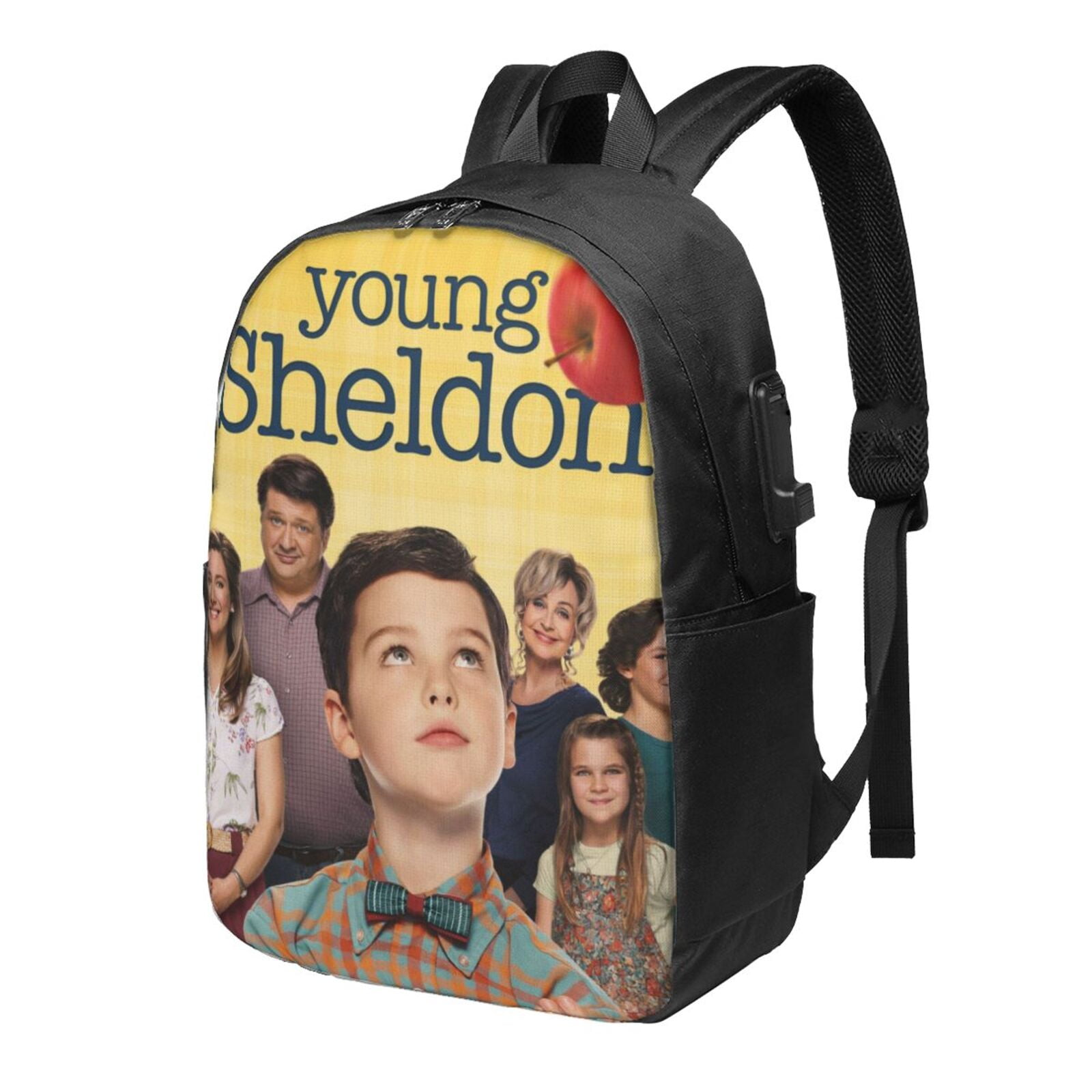 Family Young Sheldon Backpack Lightweight Shoulders Daypack School Bag ...