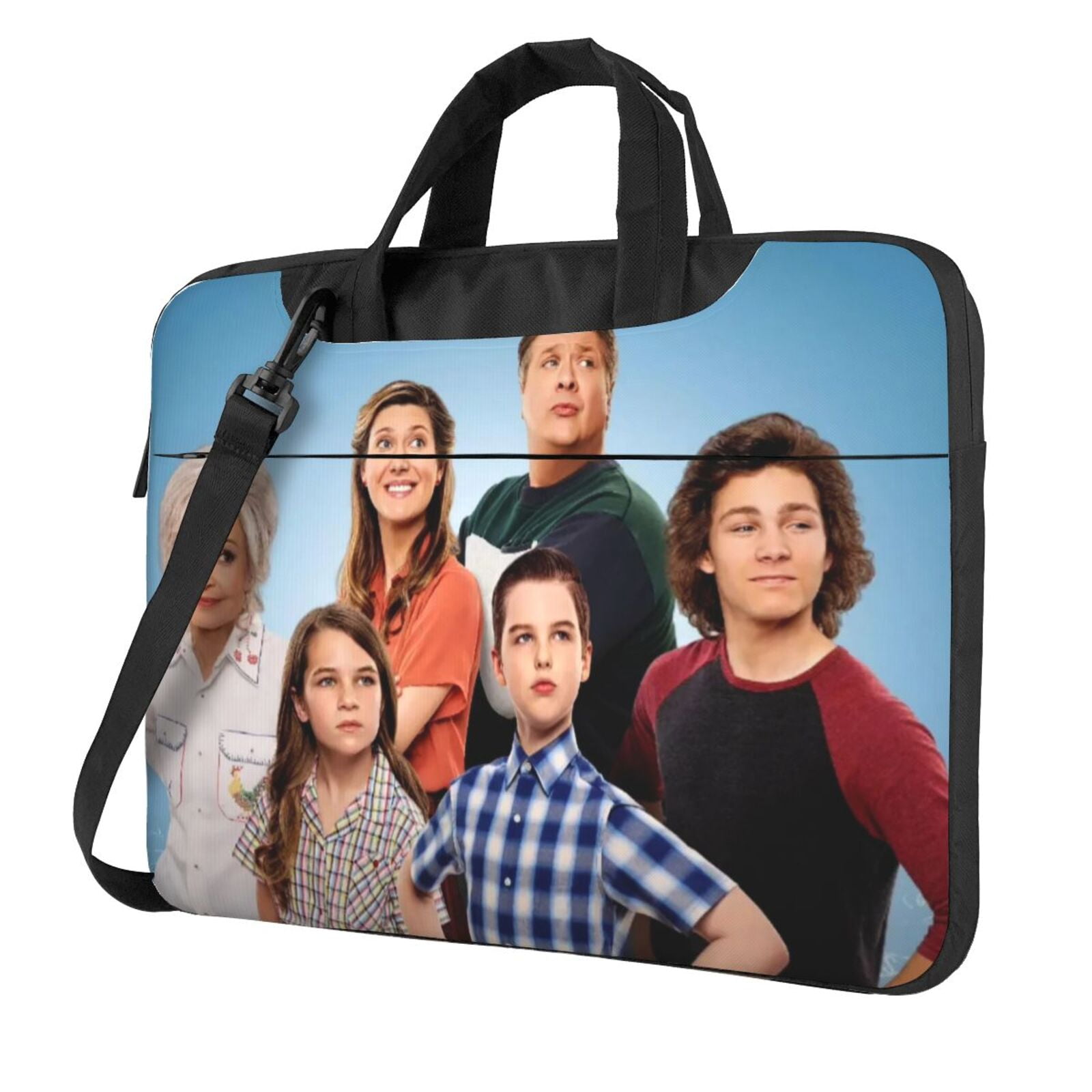 Family Young Sheldon Portable Laptop Bag Shoulder Laptop Case Sleeve ...