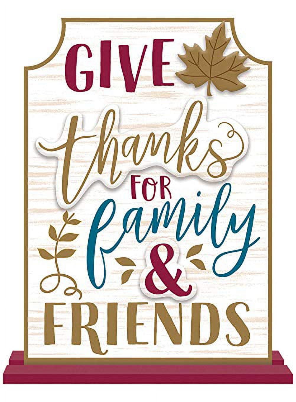 Family and Friends Base Standing Sign - Walmart.com