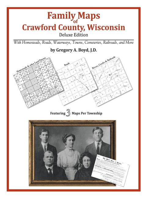 Family maps of crawford county, wisconsin: 9781420315486 - Walmart.com