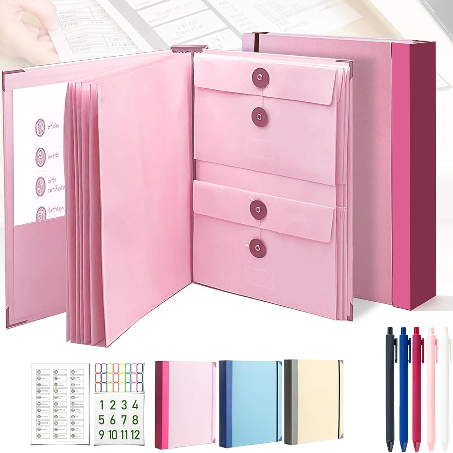 Family/personal important documents File life binder/folder/organizer ...