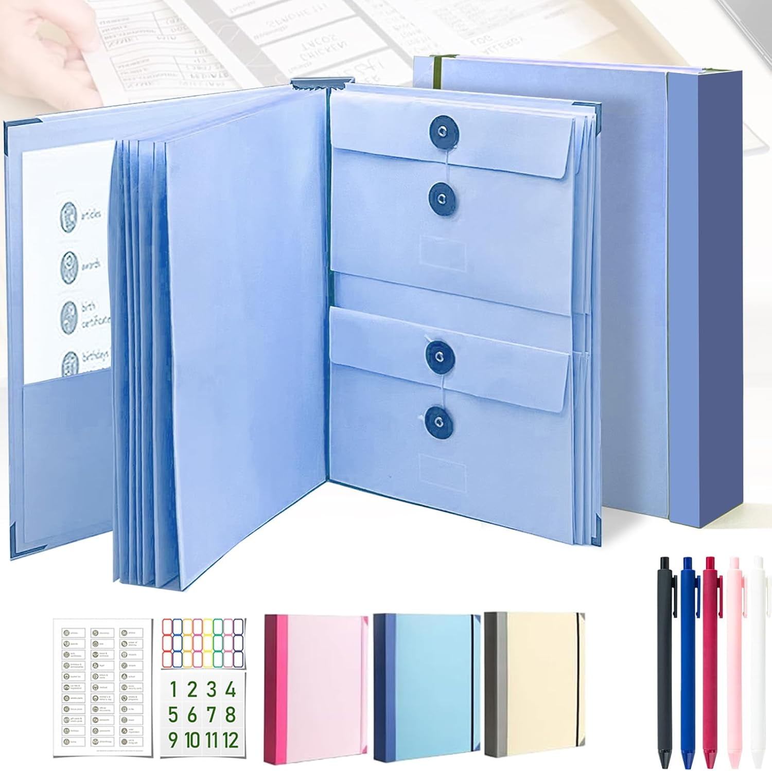 Family/personal important documents File life binder/folder/organizer ...