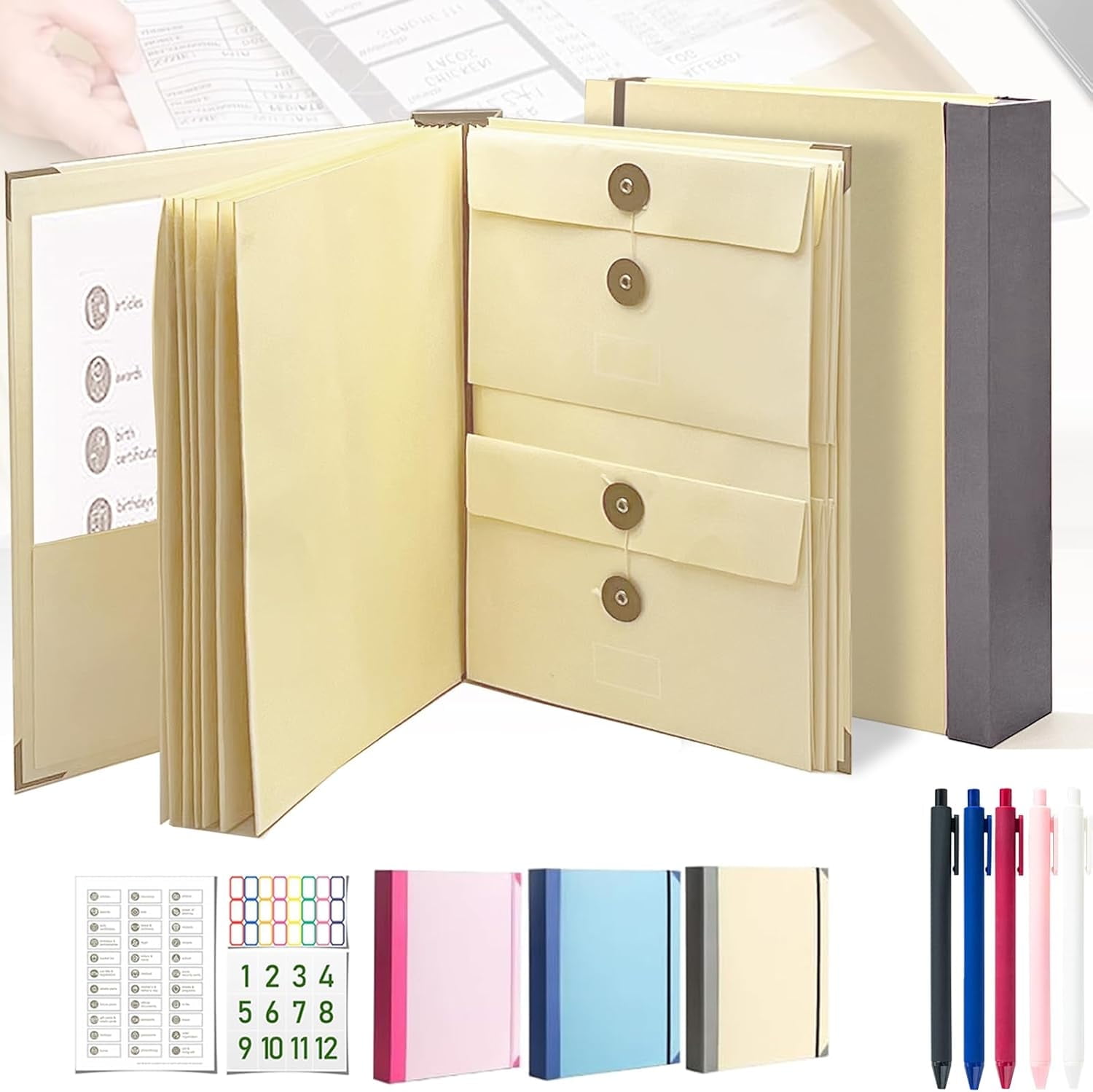 Family/personal important documents File life binder/folder/organizer ...