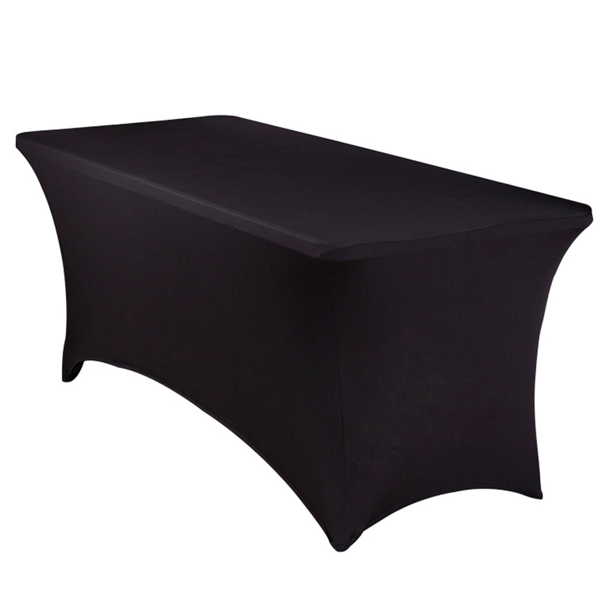 Family rectangular dining table, flexible table, all four sides covered ...