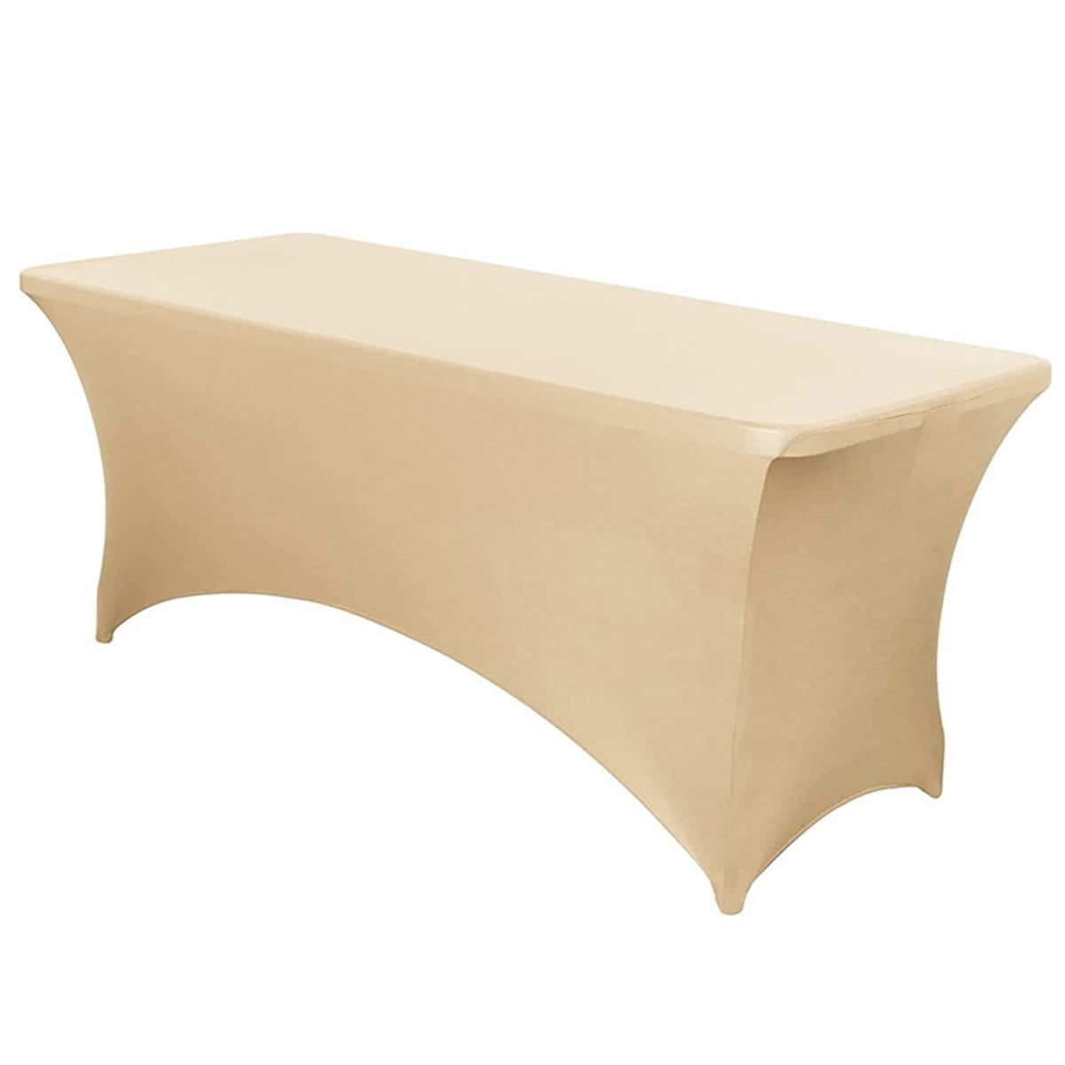 Family rectangular dining table, flexible table, all four sides covered ...