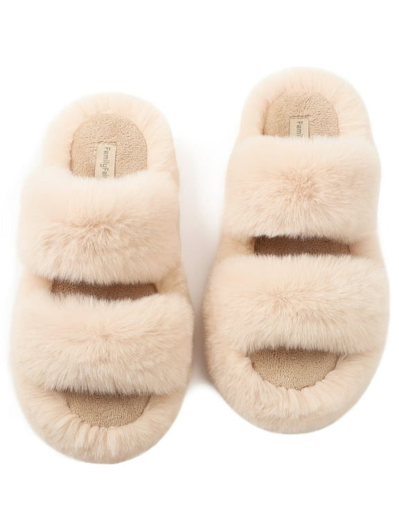 Bebe Women's Rhinestone Platform Slipper - Walmart.com