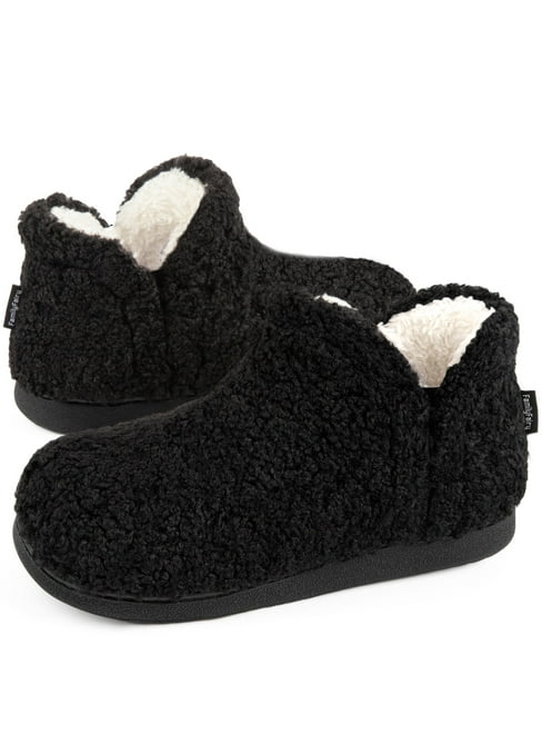 DL Womens-Warm-House-Bootie-Slippers Fluffy Cute For Winter - Walmart.com