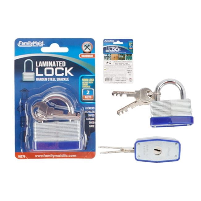 FamilyMaid 16276 50 mm Lock Laminated Short Hand & Slide Card with 2 ...
