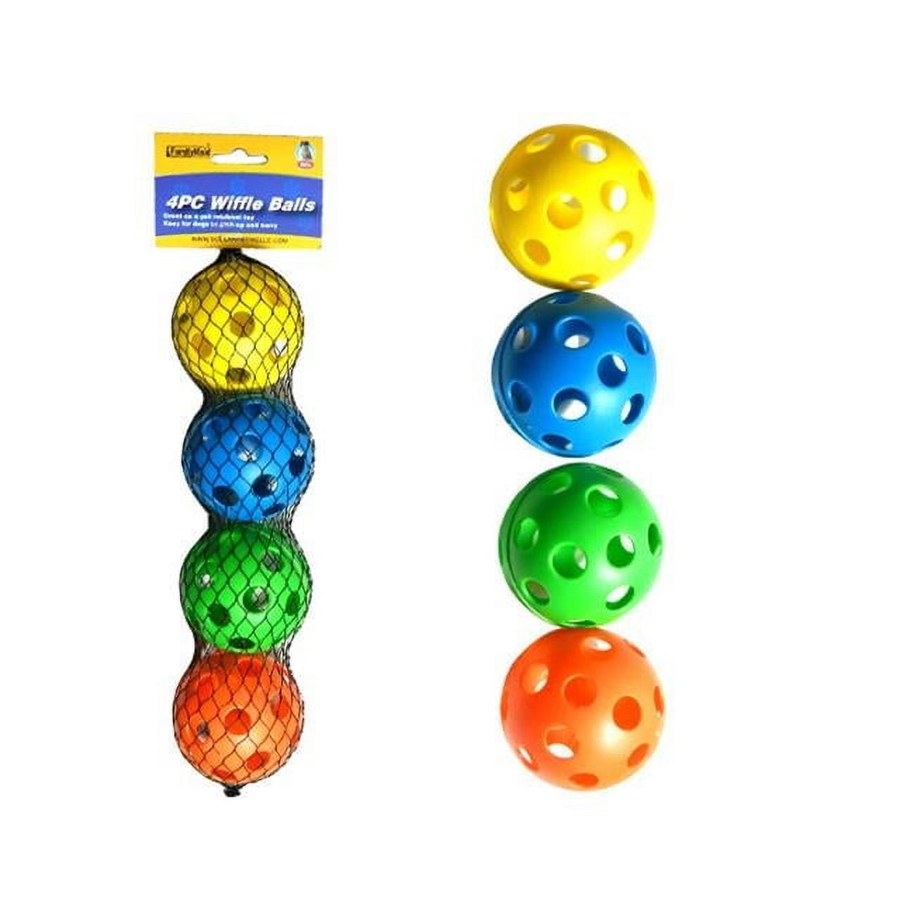 FamilyMaid 19241 2.75 in. 4 Piece Perforated Ball, Assorted Color ...
