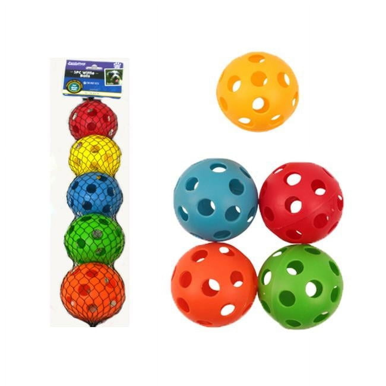 FamilyMaid 34501 2.75 in. 5 Piece Perforated Ball, Assorted Color ...