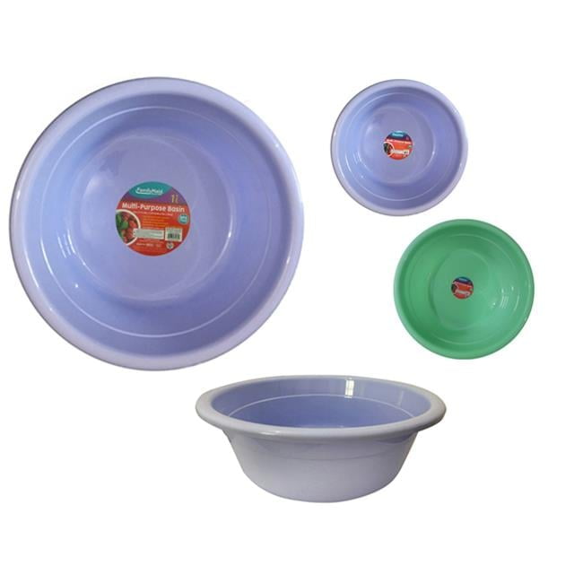 FamilyMaid 60082 50 in. dia. x 20 cm 3 Assorted Color Basin, Pack of 24 ...