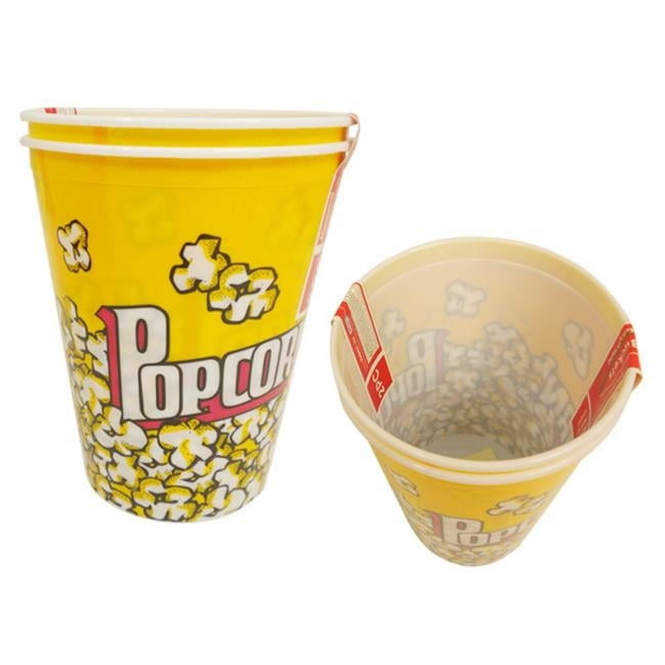 FamilyMaid 62137 5.75 x 6.75 in. Popcorn Bucket - 2 Piece - Walmart.com