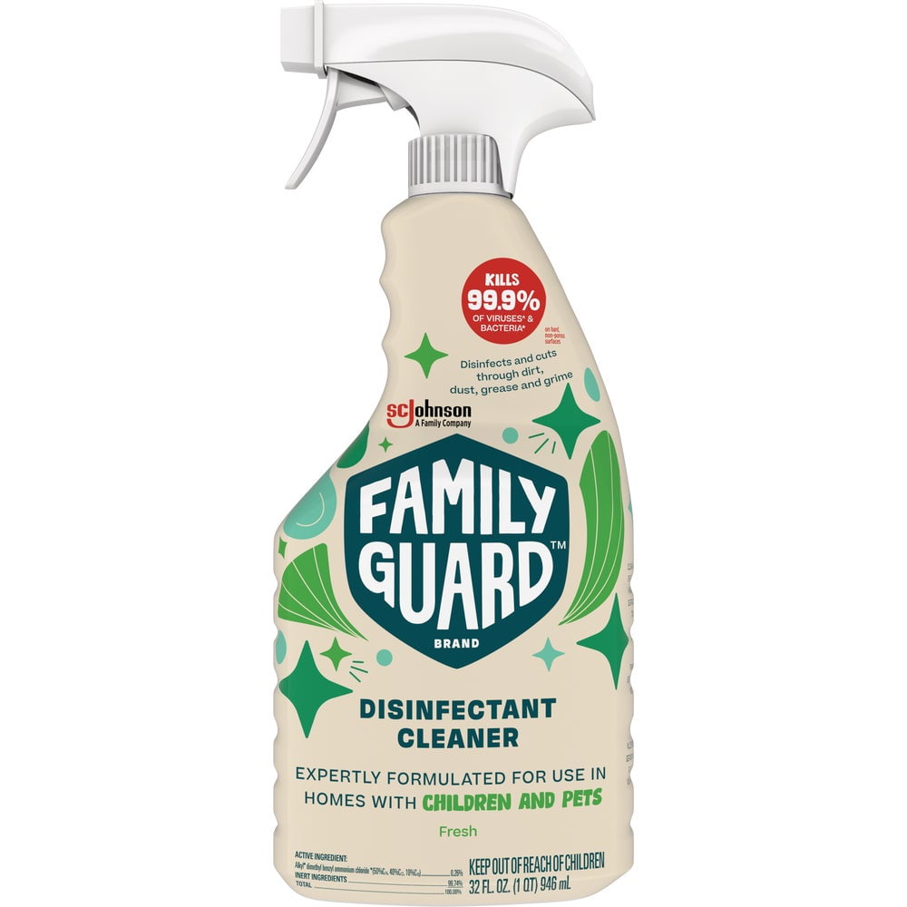 Familyguard-2 pcs,FamilyGuard 32 Oz. Fresh Trigger Spray Disinfectant ...