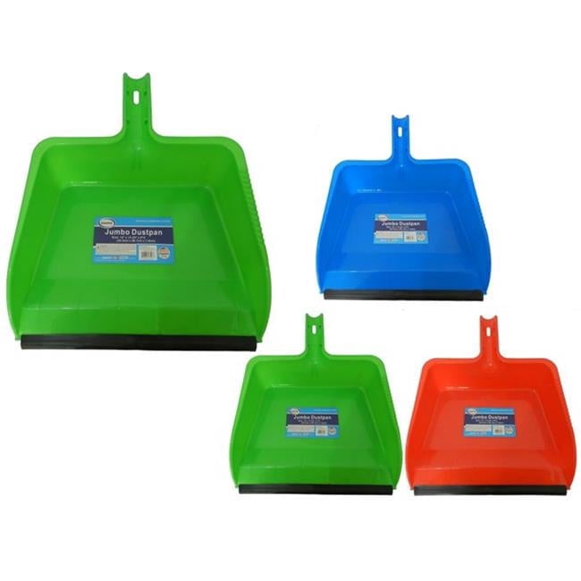Familymaid 18507 Blue, Green & Red Jumbo Dustpan - 11.5 x 15.25 x 5.25 ...