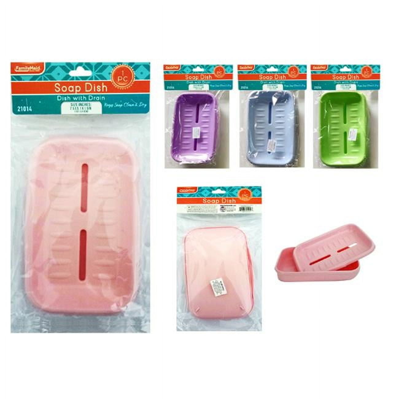 Familymaid 21014 Jumbo Soap Dish, 4 Assorted Color - Walmart.com