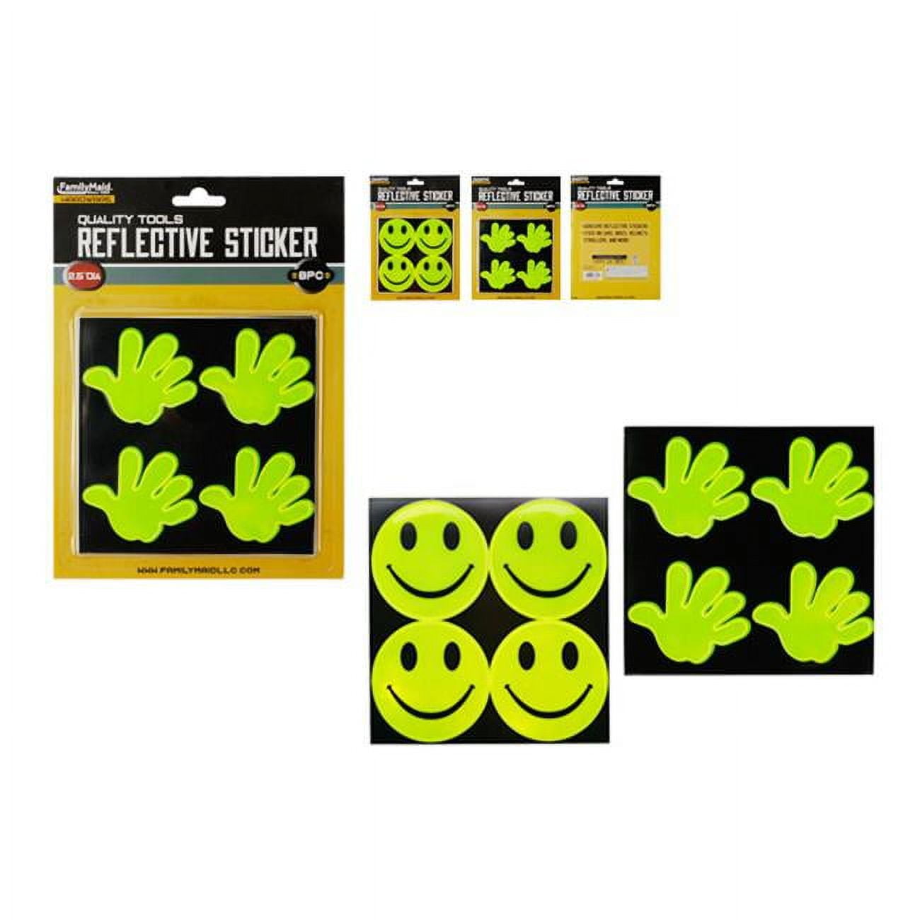 Familymaid 34321 2.5 in. Dia. Reflective Stickers for Hand & Smiley ...