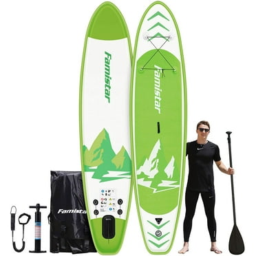 Goplus Large Inflatable SUP Board, Portable Paddle Board with 5D rings ...