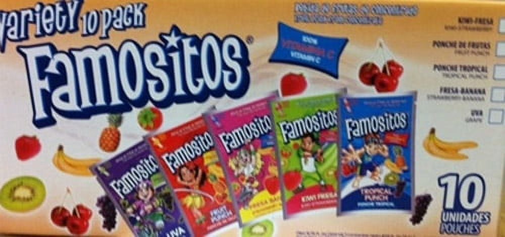Famosito 10Pk Variety Pack - 6.75oz - Walmart.com