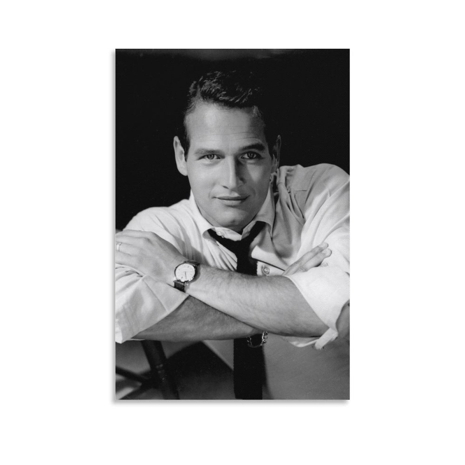 Famous Actor Paul Newman Old Photo Poster Picture Print Canvas Poster ...