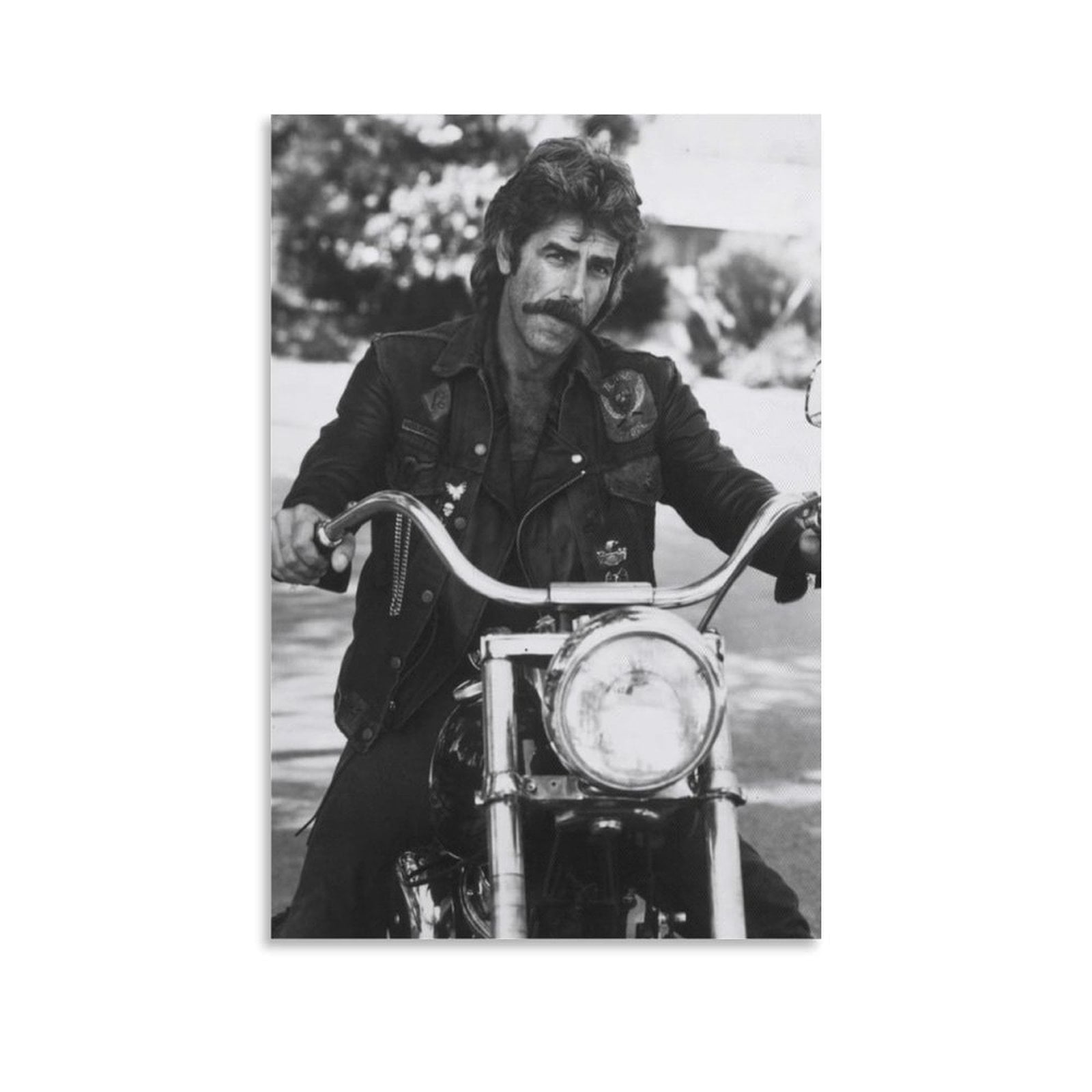 Famous Actor Sam Elliott Black And White Poster Artworks Canvas Poster ...