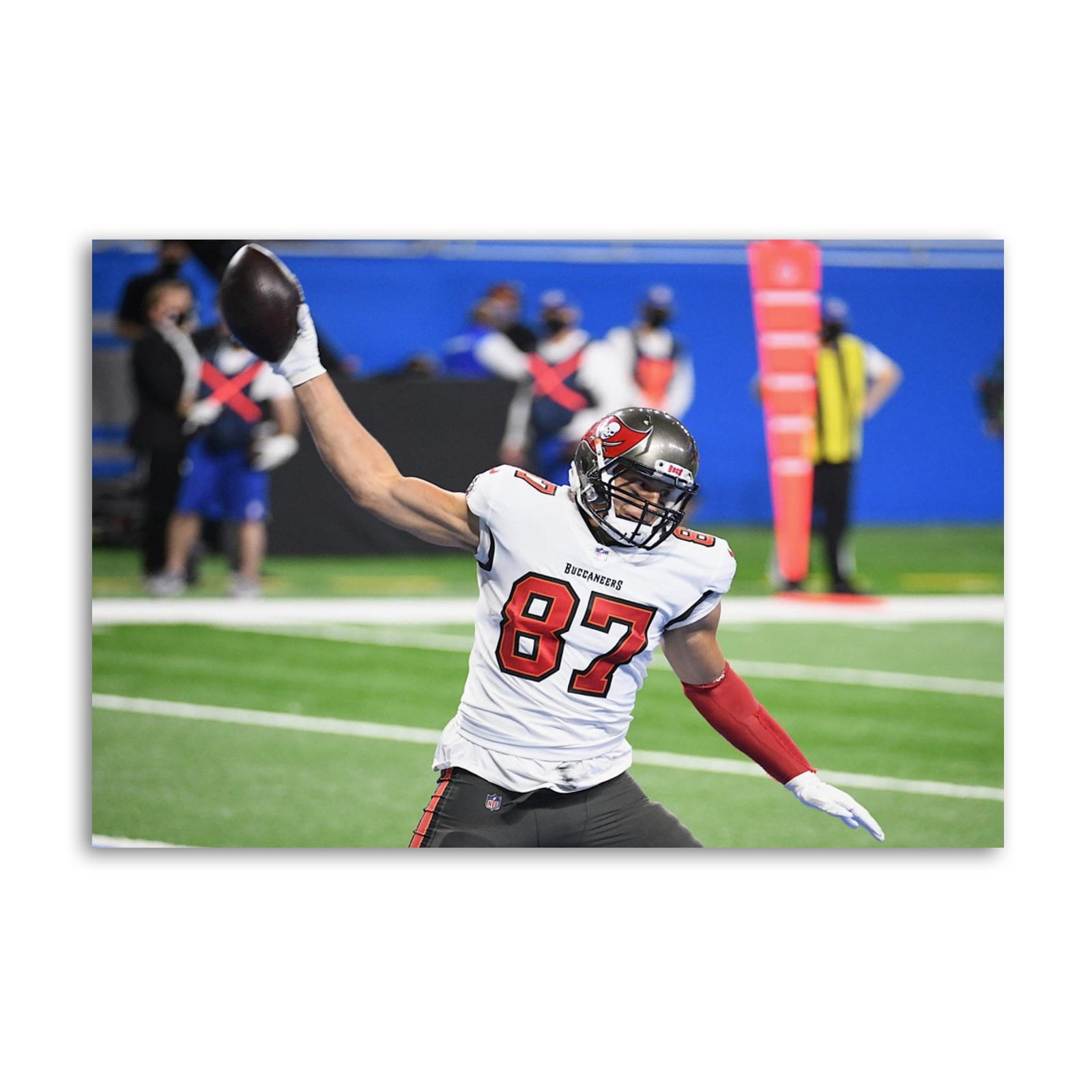 Famous American Football Star Rob Gronkowski Gifts Canvas Painting ...