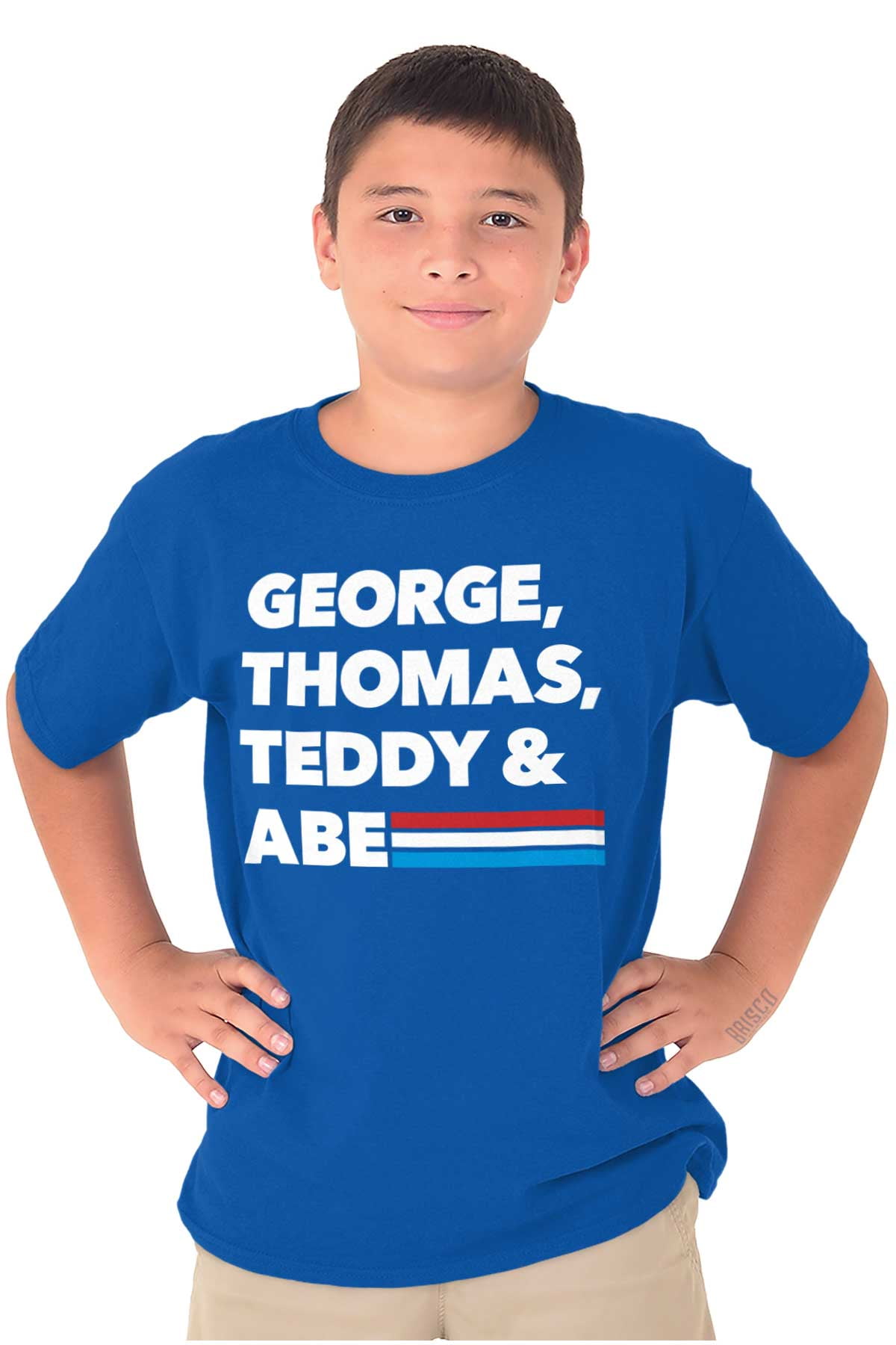 Famous American Monument Presidents Crewneck T Shirts Boy Girl Teen ...