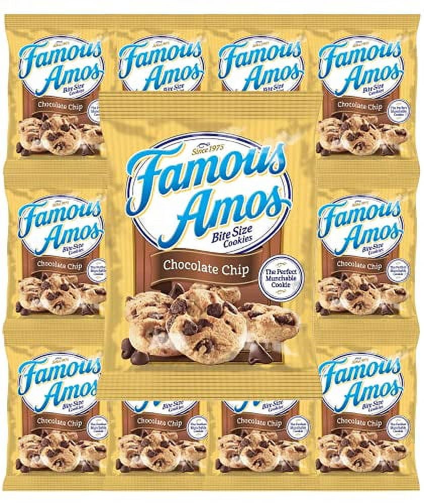 Famous Amos Cookies, 2oz Bags, Pack of 10 - Walmart.com
