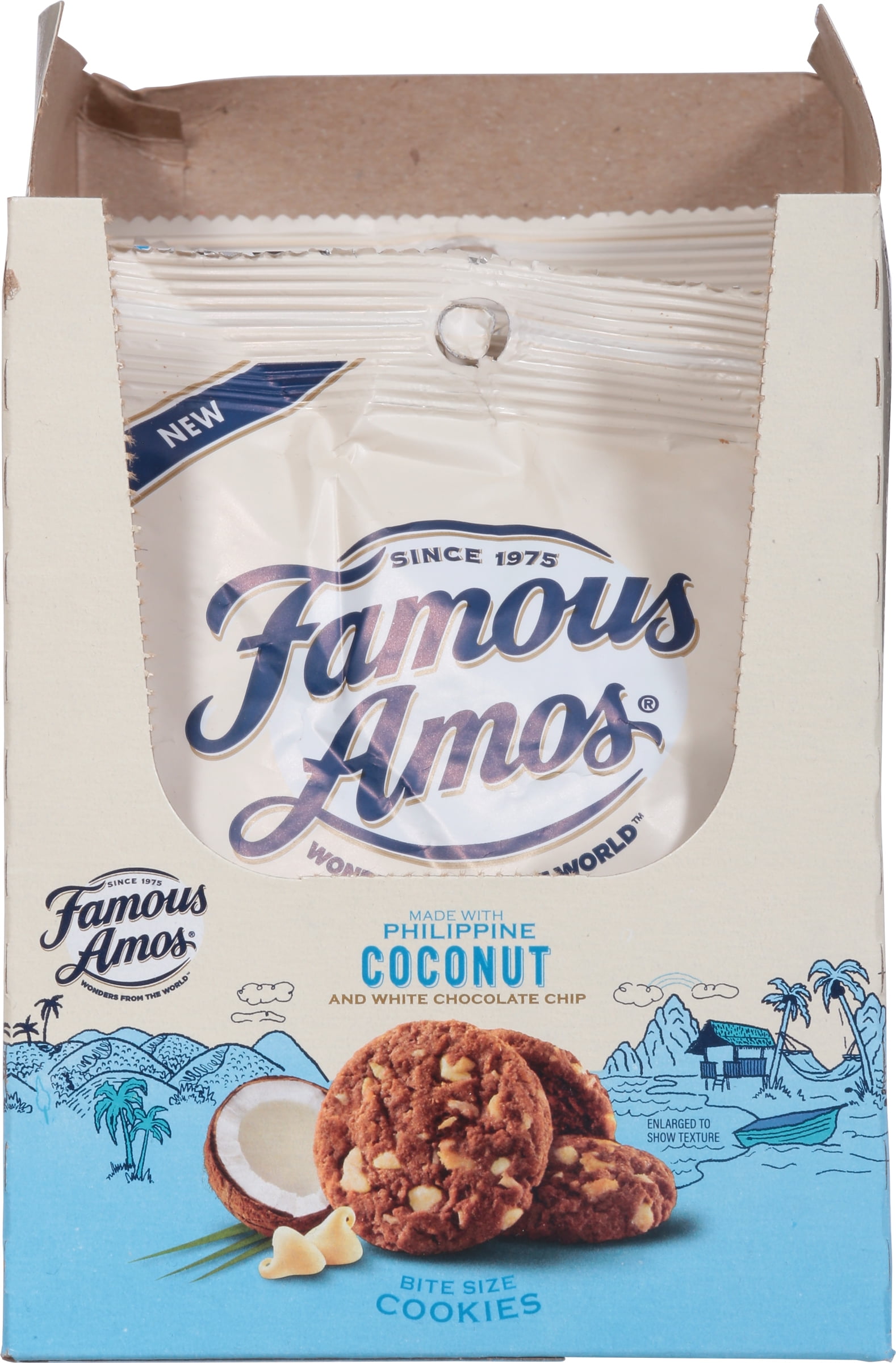 Famous Amos Philippine Coconut Cookies 6ct Box - Walmart.com