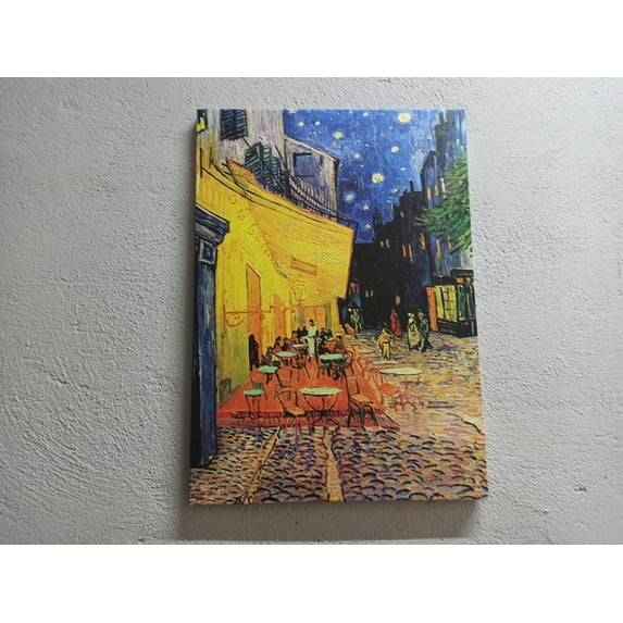 Famous Art, Starry Sky Landscape Art Canvas, Home Decor Poster, Cafe ...