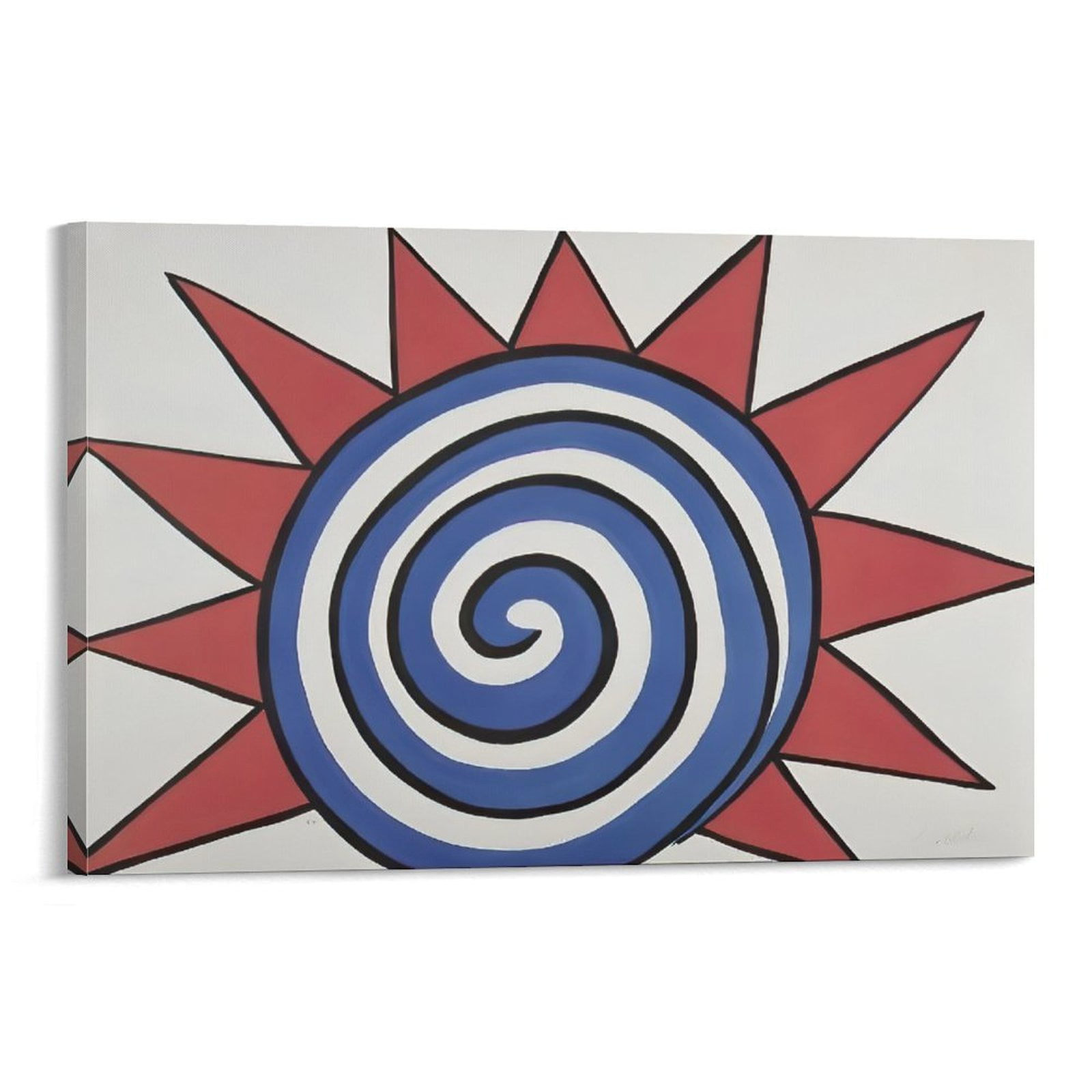 Famous Artist Alexander Calder Spiral Sun, Nd Art Poster Painting On ...