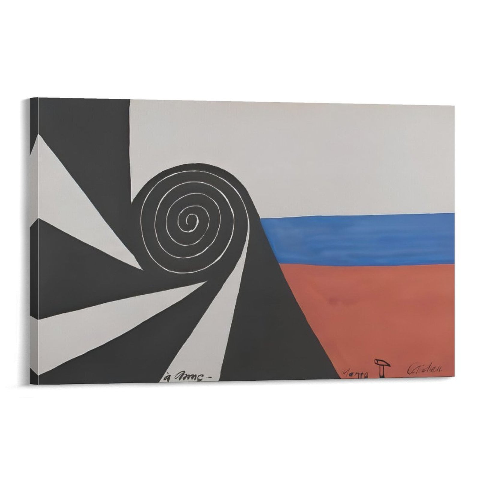 Famous Artist Alexander Calder Spirale Art Poster Picture Print Canvas ...