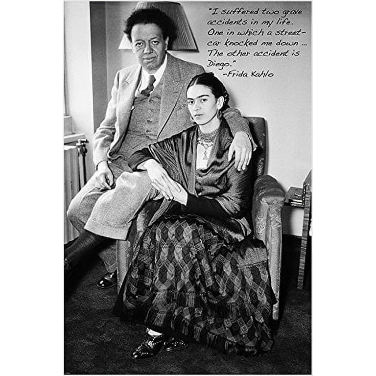 Frida Kahlo And Diego Rivera Photograph