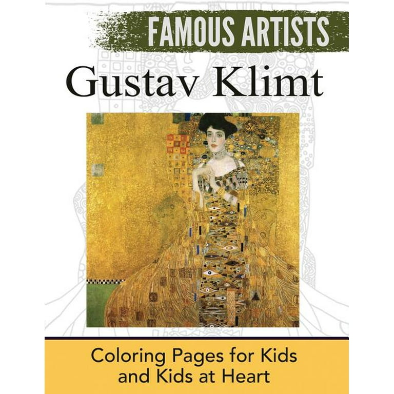 gustav klimt coloring pages
