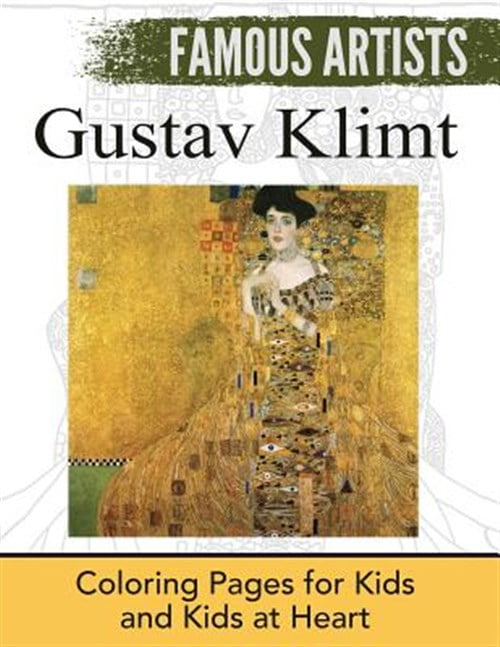 Pre-Owned Famous Artists: Gustav Klimt: Coloring Pages for Kids and ...