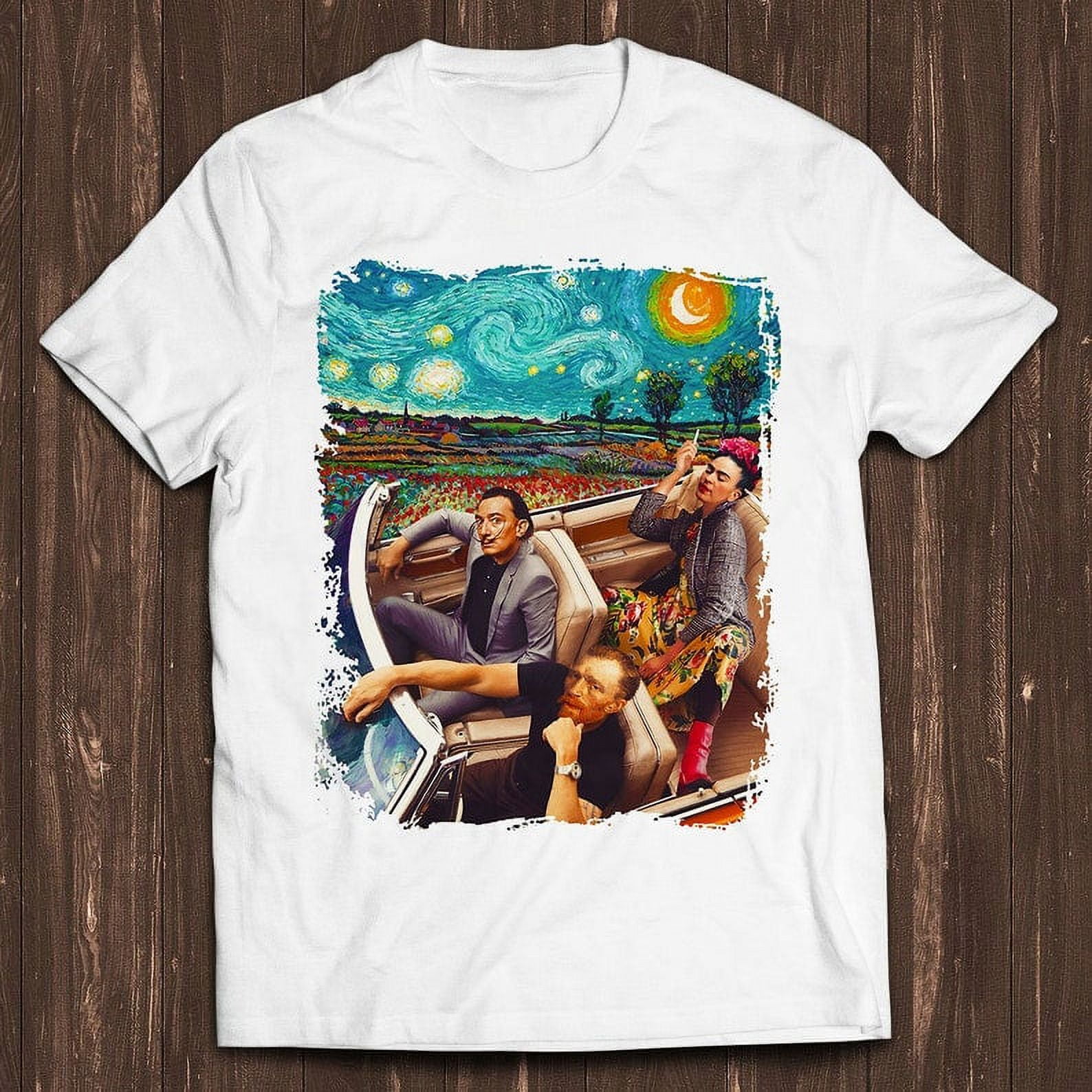Famous Artists Vincent Van Gogh Frida Kahlo Salvador Dali Banksy Meme ...