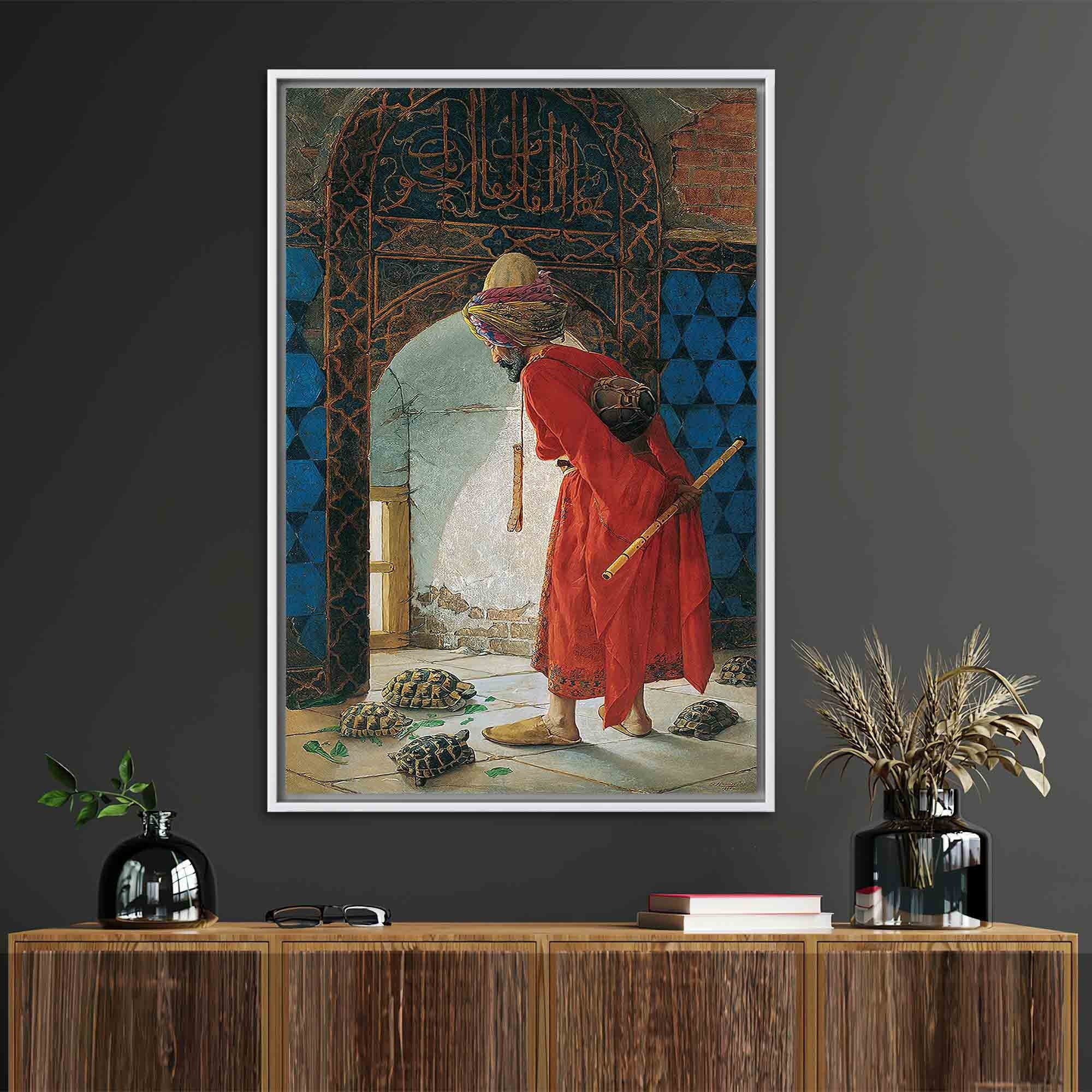 Famous Artwork, Osman Hamdi Wall Decor, Reproduction Canvas Art ...