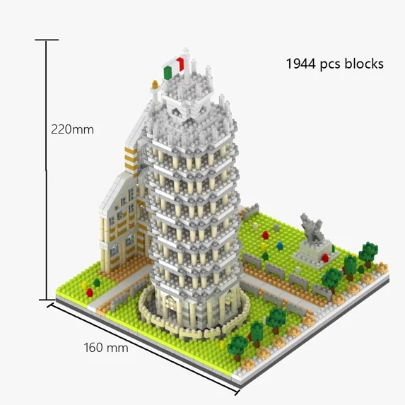 Famous Ben Micro Mini Building Blocks Crafted Replica, Leisure and ...