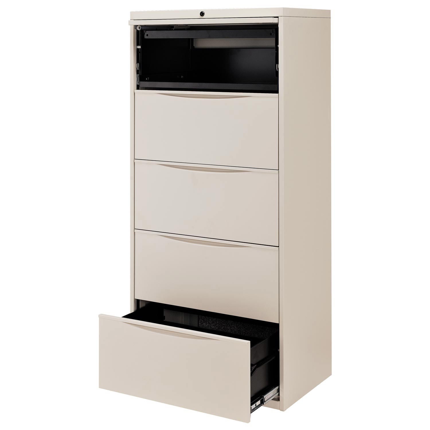 Famous Brand LF-30-5D-PUTTY 30 Premium Lateral File Cabinet 5 Drawer ...