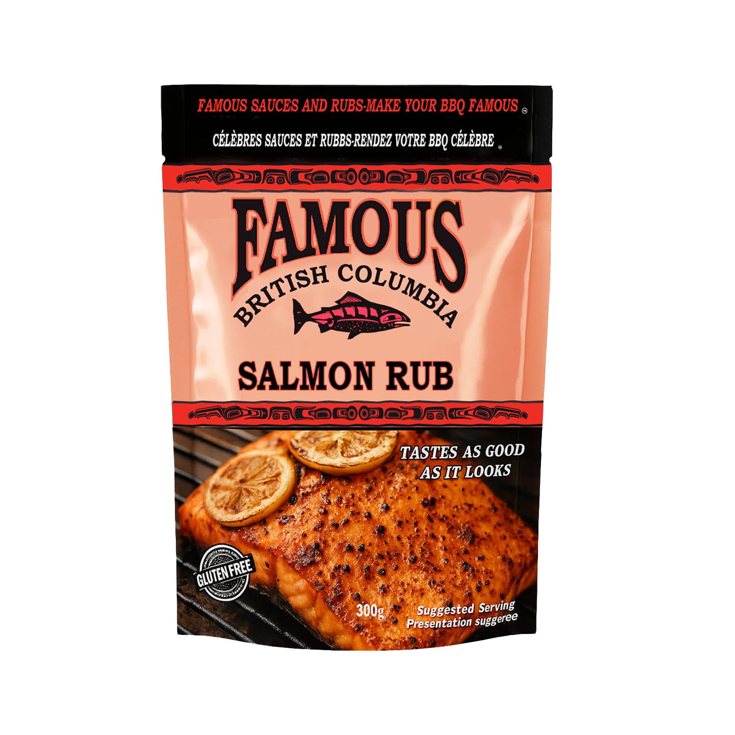 Famous British Columbia Salmon ESF27 Rub - Authentic West Coast Salmon ...