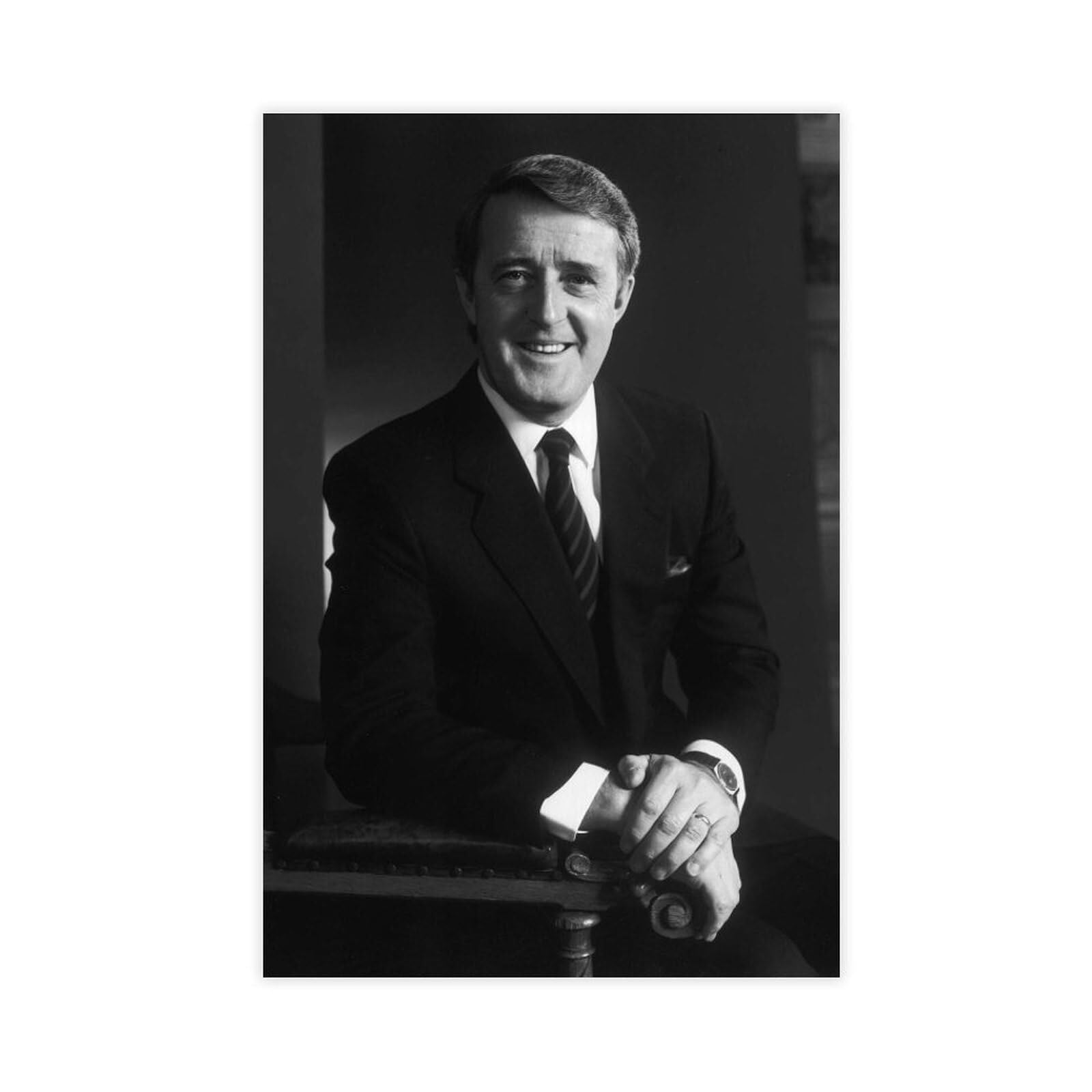 Famous Canadian Politician Brian Mulroney Posters for House Aesthetic ...