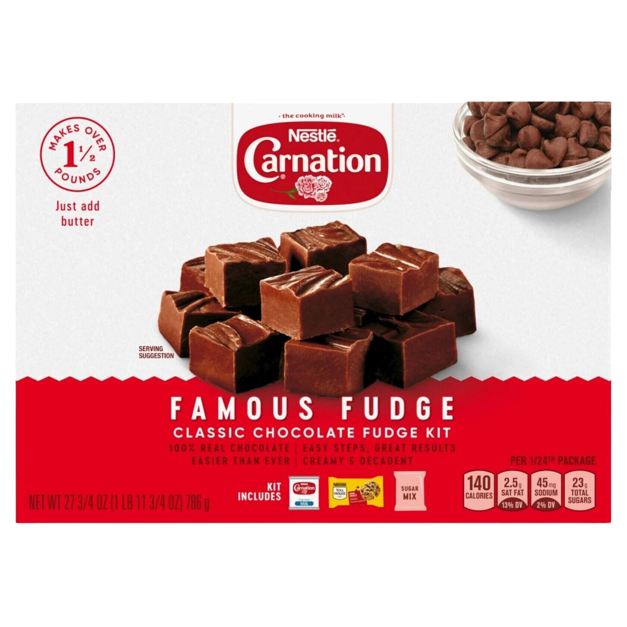 Famous Classic Chocolate Fudge Kit, Christmas Birthday Halloween ...