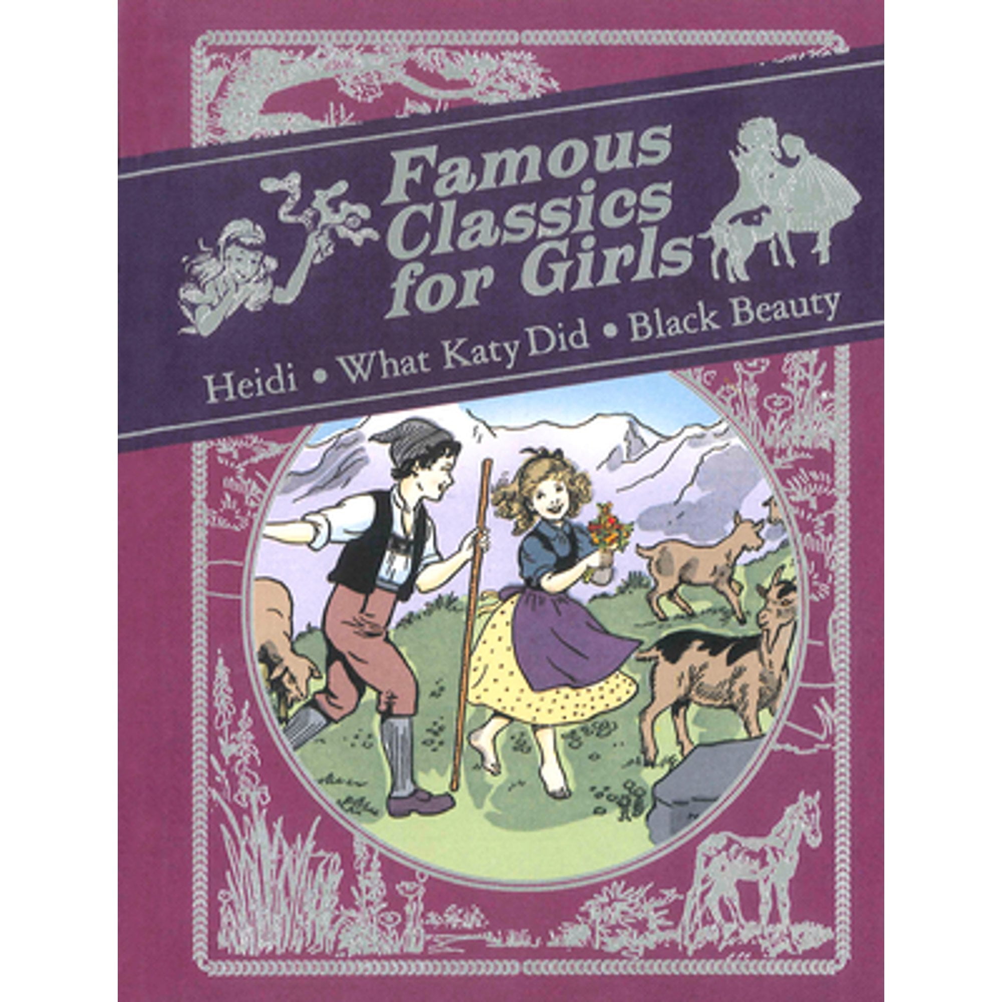 Pre-Owned Famous Classics for Girls: Heidi, What Katy Did, Black Beauty ...