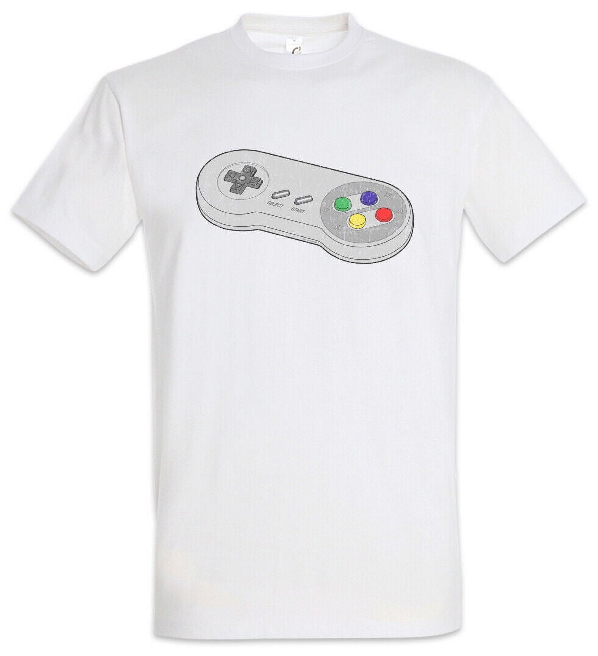 Famous Controller I T-Shirt Game Gaming Geek Nerd Controller Joystick ...