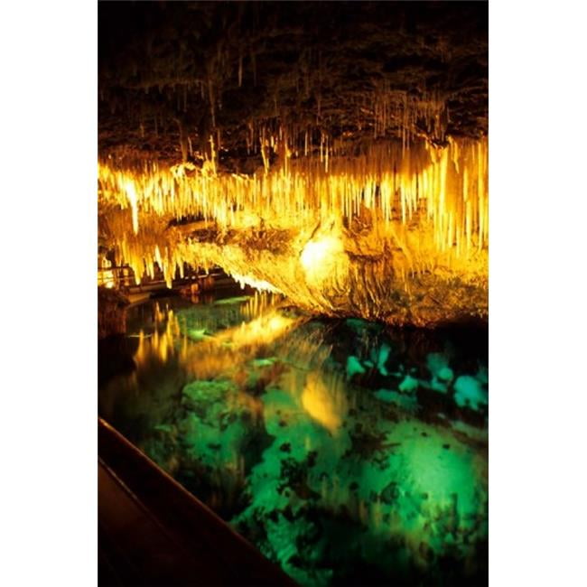 Famous Crystal Caves Bermuda Poster Print by Bill Bachmann - 25 x 37 in ...