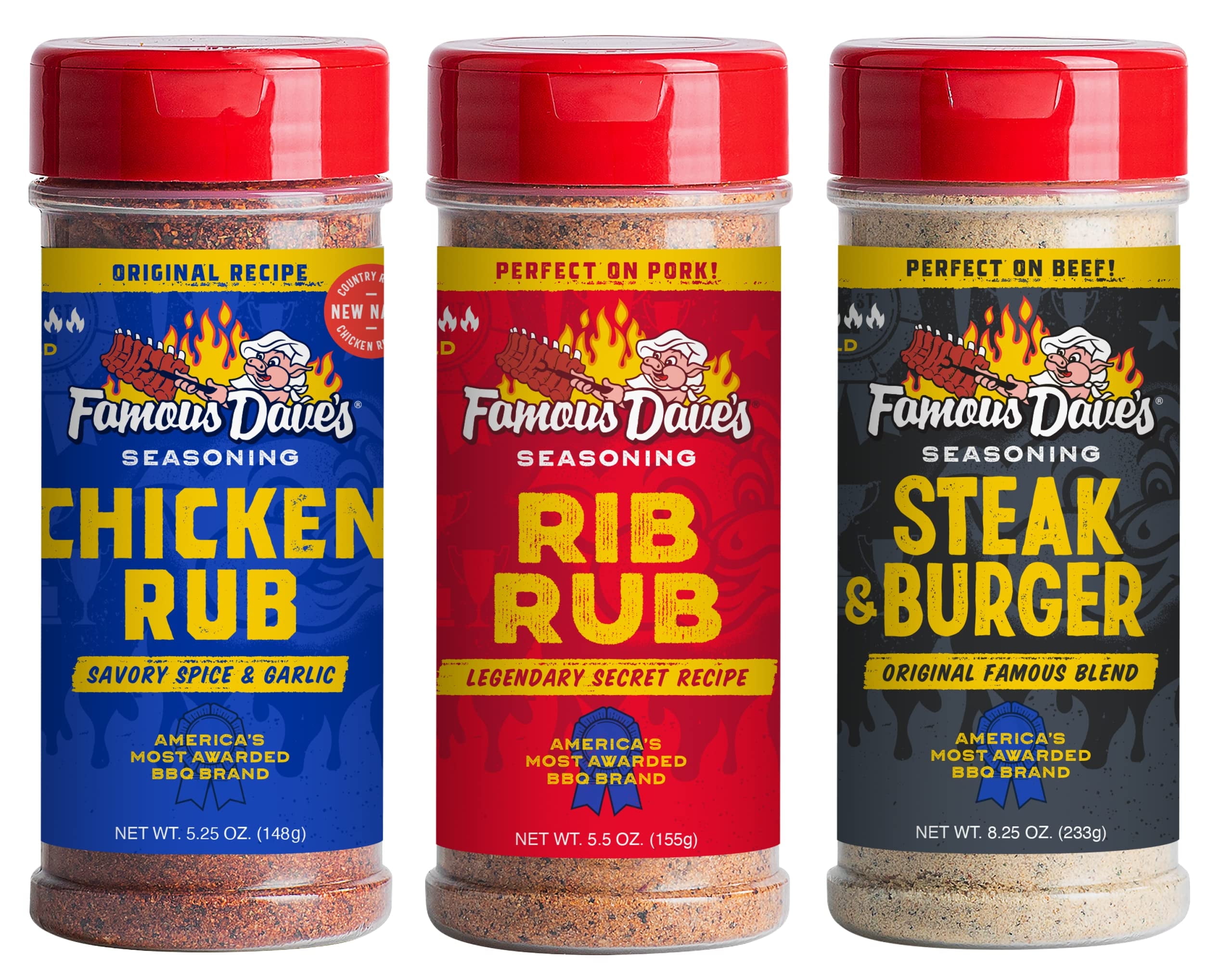 Customer reviews for Famous Dave's Seasoning Variety CM313-Pack With ...