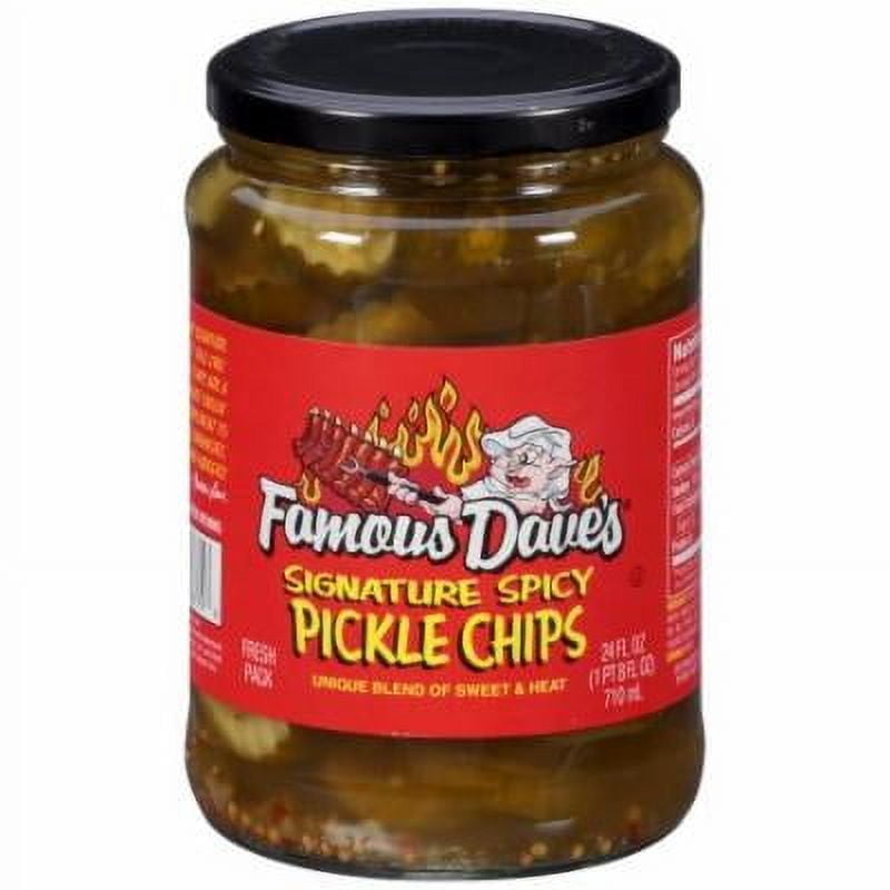 Famous Dave's Sweet 'N Spicy Pickle Chips 24 oz (Pack of 10) - Walmart.com