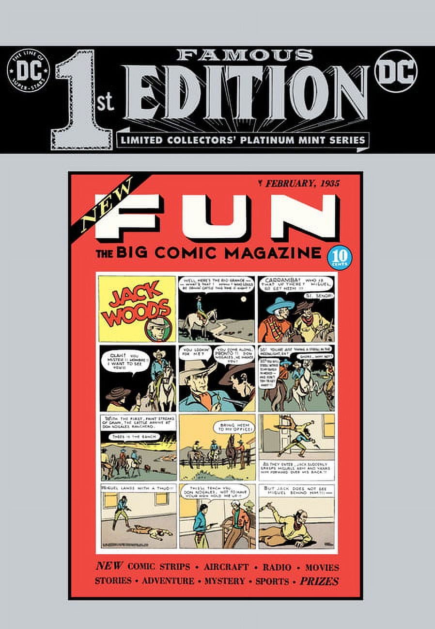 Famous First Edition: New Fun #1 C-63 (Hardcover) - Walmart.com