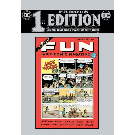 Famous First Edition: New Fun #1 C-63 (Hardcover) - Walmart.com
